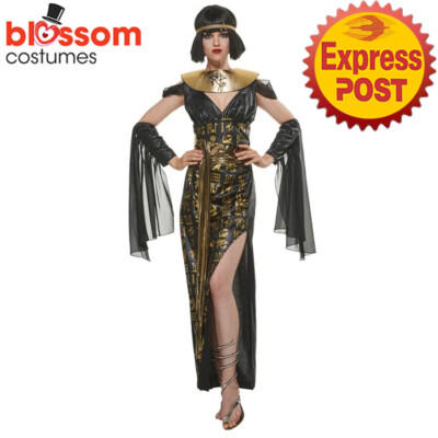 EY245 Womens Queen Cleopatra Egyptian Greek Goddess Roman Fancy Dress ...