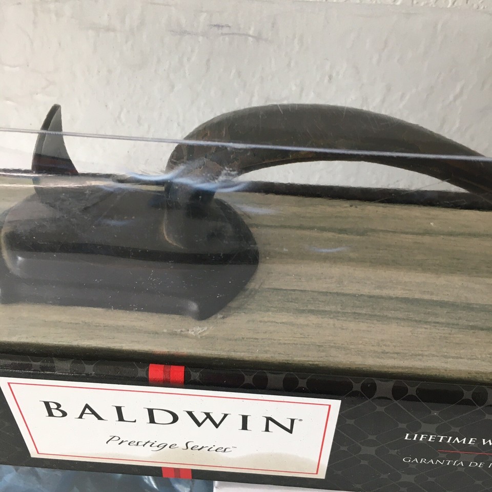 Baldwin Medina Front Entry Door Handleset Smartkey Lock Venetian Bronze ...