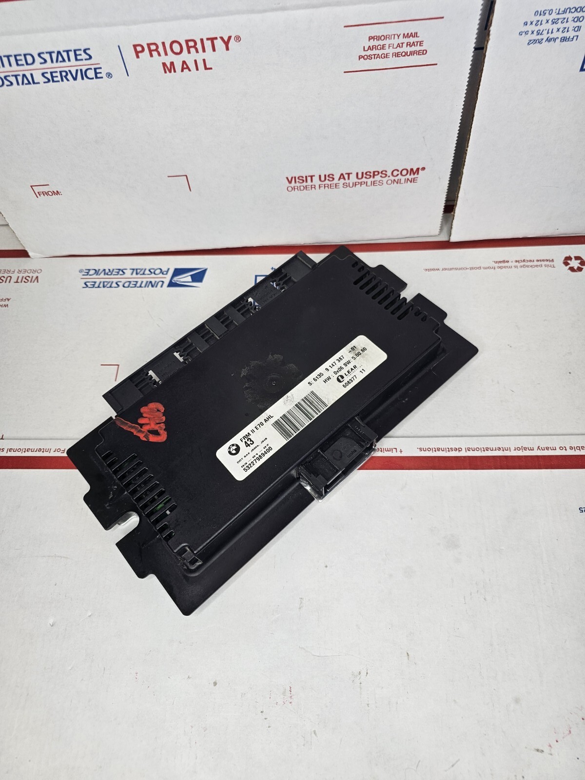 2007 - 2013 Bmw X5 E70 Adaptive Headlight Footwell Control Module ...