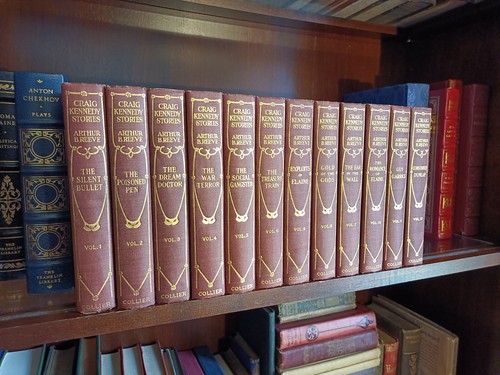 ANTQ_CRAIG KENNEDY STORIES, 12 VOL SET_ARTHUR REEVE_1900s_ILLUSTRATED ...