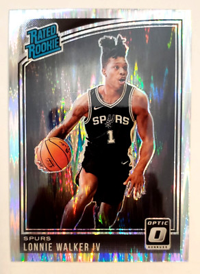 Lonnie Walker IV 2018 Panini Optic Rated Rookies Shock #174 RC NM or ...