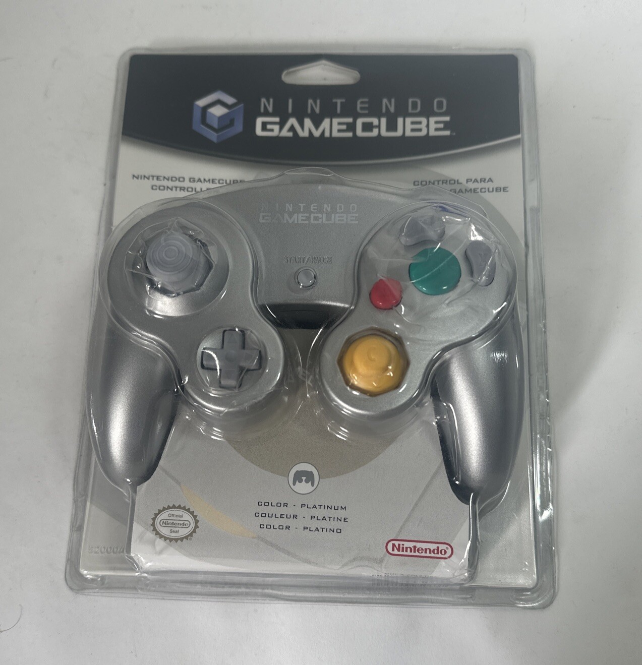 Nintendo DOLACPL2 Gamecube Controller - Platinum for sale online | eBay