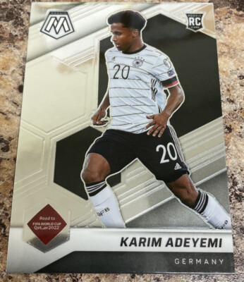 Karim Adeyemi 2021-2022 Germany Rookie Card FIFA Road To World Cup ...