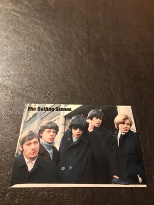 NEW 6 X 4 MUSIC UNPOSTED POSTCARD - THE ROLLING STONES.......SLOT 140 ...