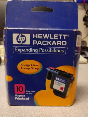 Hewlett Packard Genuine OEM HP 10 Magenta PRINTHEAD C4802A | eBay