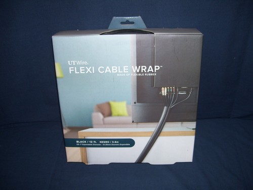 UTWire Flexi Cable Wrap 12 Foot Black New In Box | eBay