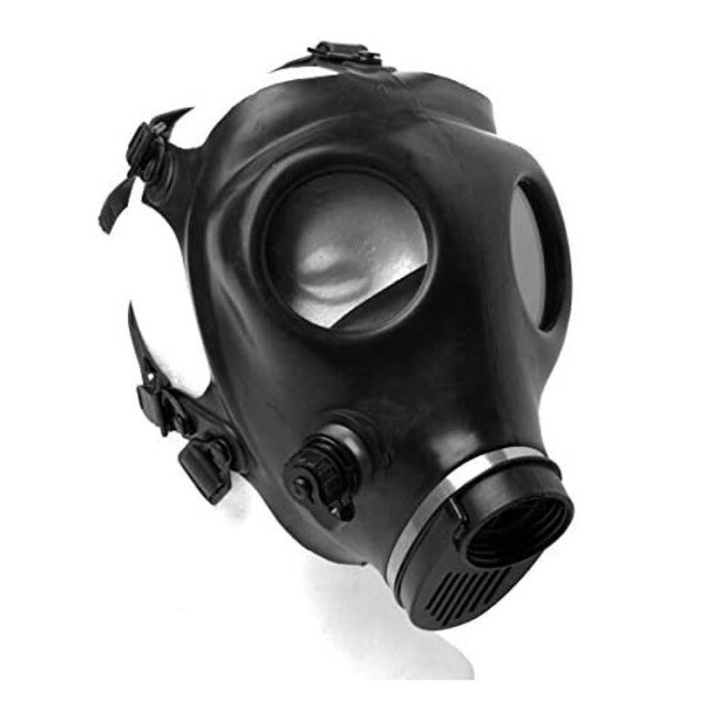 Kyng Tactical Israeli Style Respirator Gas Mask w/ Sealed 40mm Filter ...