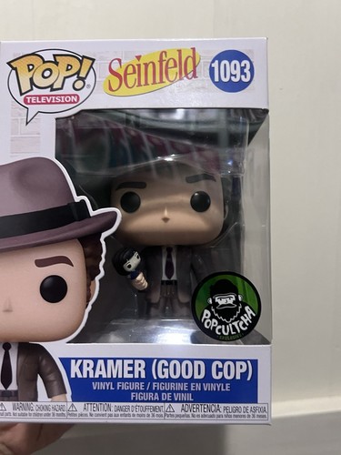 Kramer (Good Cop) Seinfeld Funko Pop! Vinyl #1093 Popcultcha Exclusive ...
