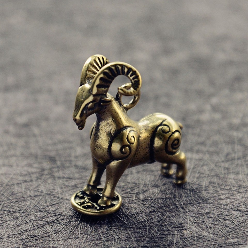 Home Decoration Ornaments Small Goat Figurine Sheep Figurines for ...