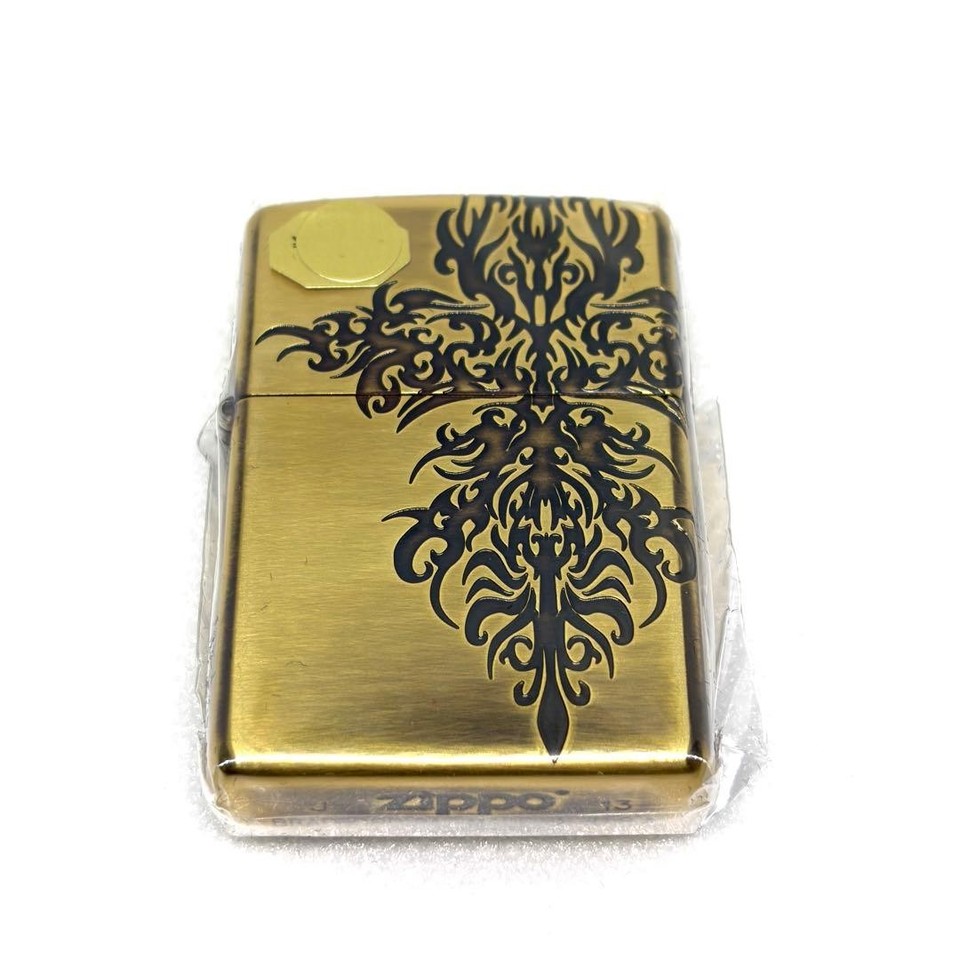 Zippo 3D Type II Cross Brass Gold USA New Unopened | eBay Australia