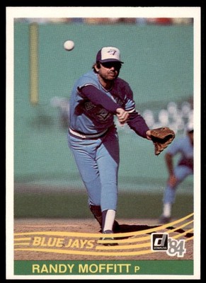 1984 Donruss Randy Moffitt . Toronto Blue Jays #390 | eBay