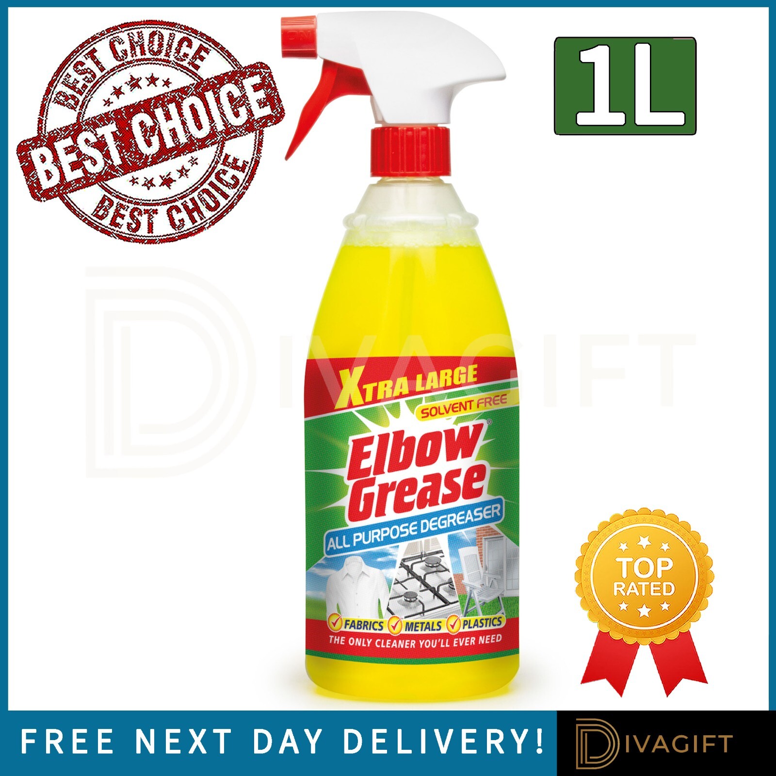 500ML ELBOW GREASE ALL PURPOSE DEGREASER SPRAY KITCHEN DIRT STAIN ...