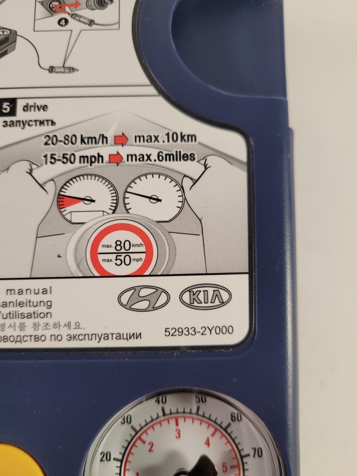 Hyundai Kia Tire Wheel Mobility Repair Kit Inflator Tyre Repair Kit OEM ...