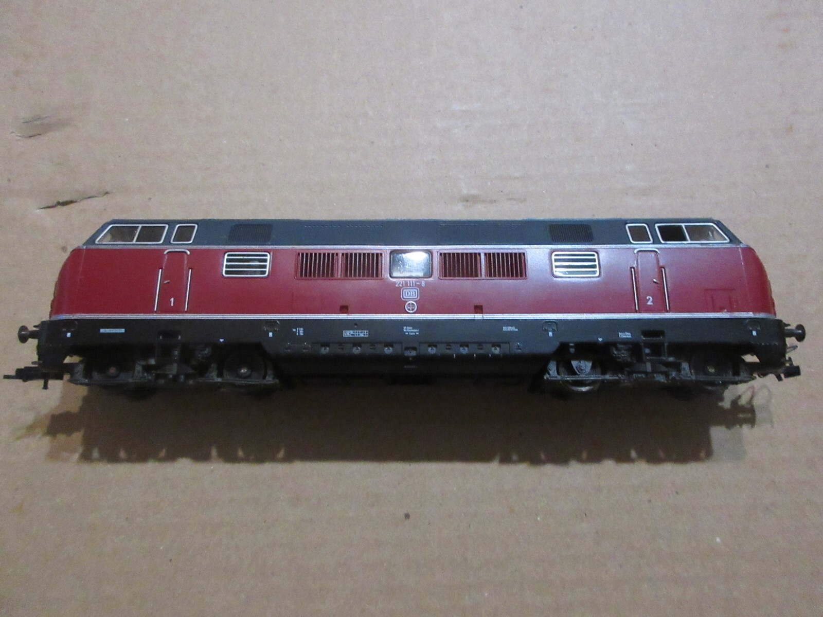 🚃FLEISCHMANN HO LOCOMOTIVE DIESEL BR 221 131-8 DB 4235 Tested | eBay