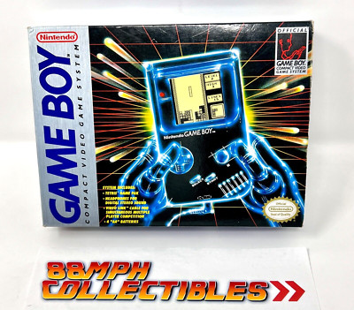MINT Nintendo GameBoy Game Boy DMG-01 Complete In Box CIB Tetris SEE ...