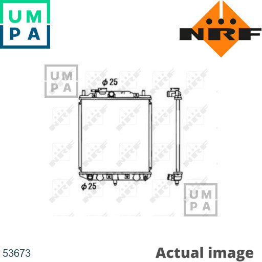 RADIATOR ENGINE COOLING FOR DAIHATSU CUORE/IV CHARADE/CENTRO MIRA MOVE ...