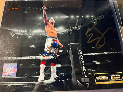 WWE Cody Rhodes Signed Wrestlemania Exclusive 8x10 PHOTO WWE AUTHENTIC ...