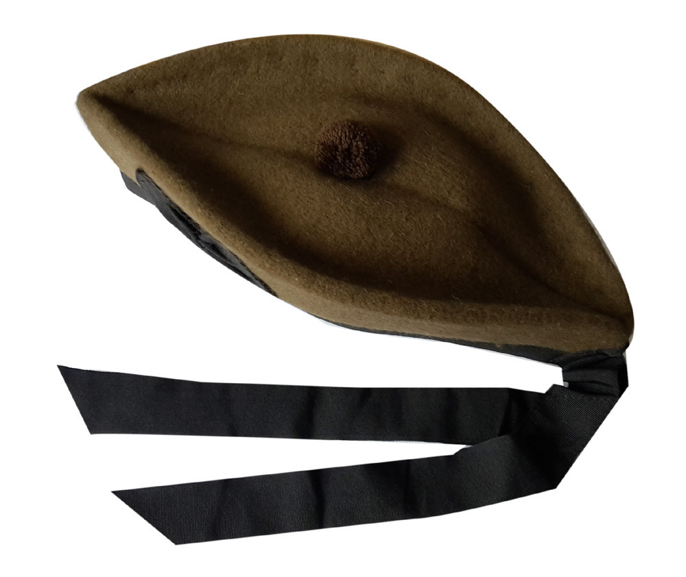 Black Watch Glengarry Hat, Scottish Tam, Pipe Band Hat, Green Wool Tam ...