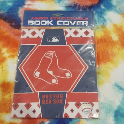 Boston Red Sox Book Cover jumbo stretchable MLB markings great gift in ...