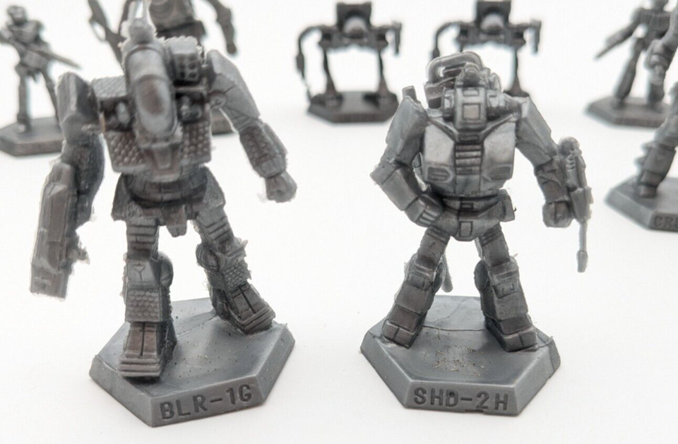 Battletech Plastic Miniature Lot 17 Figures - See Description For ...