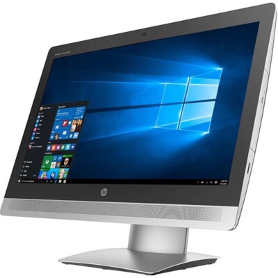 HP All In One i5 Desktop Computer 24in 8GB 500GB HD Windows 10 Wi-Fi ...