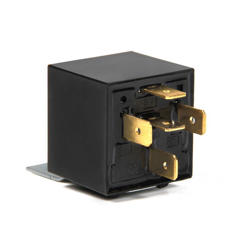 12V Automotive On/Off Fused Relay 40A 5-Pin with Holder Socket for Car ...