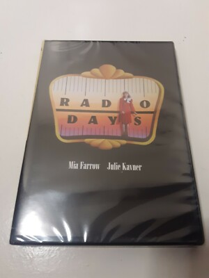 Radio Days DVD Mia Farrow Woody Allen Brand New Factory Sealed | eBay