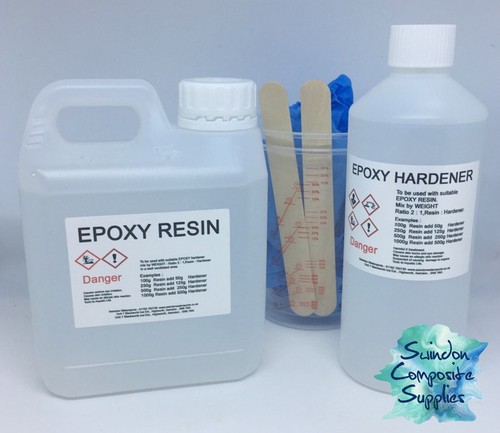 Epoxy Resin Repair Kit - Carbon Fibre Repairs - 150g,750g,1.5kg & 3Kg ...