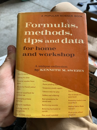 Popular Science Formulas Methods Tips and Data Home and Workshop 1969 ...