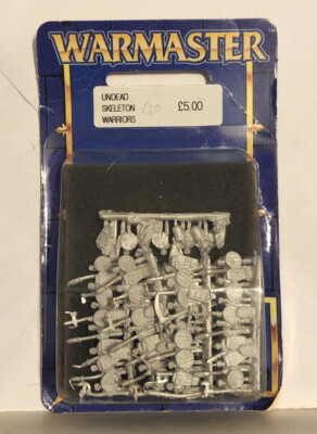 Warmaster Undead Skeleton Warriors New Sealed Games Workshop OOP | eBay UK