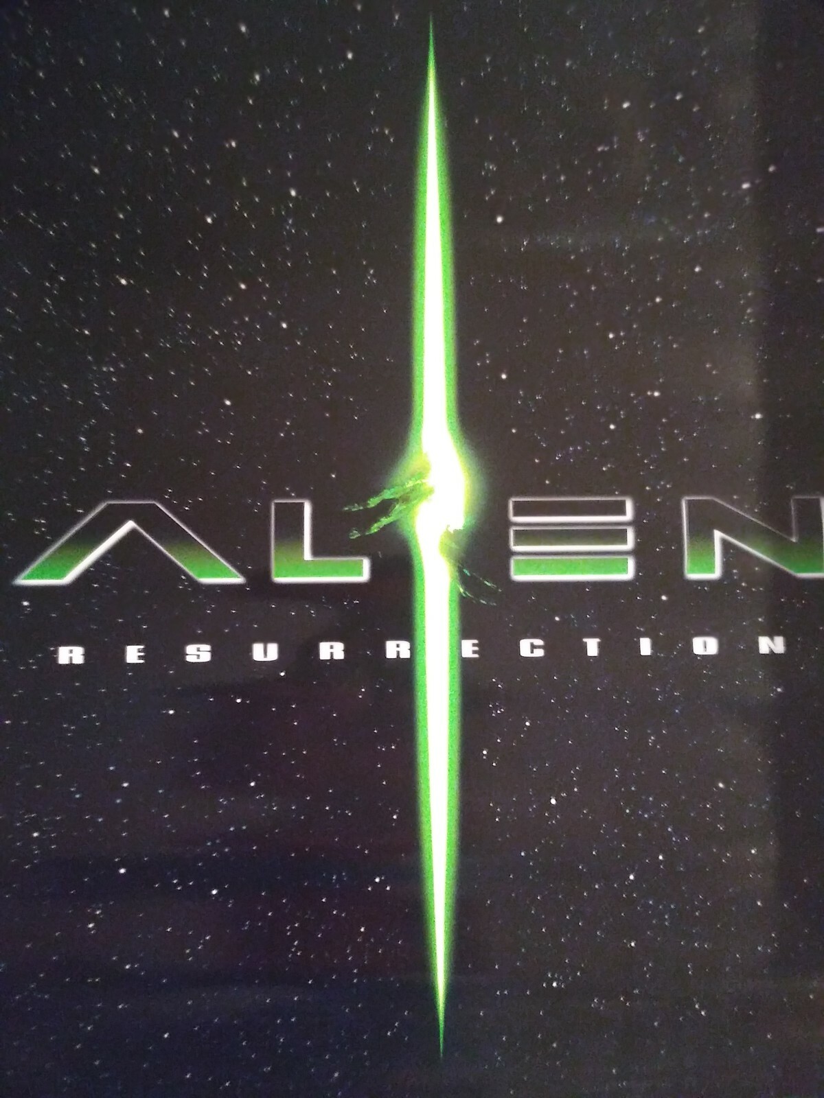 MOVIE POSTER - "Alien Resurrection" Original One Sheet MARQUE (1997 ...