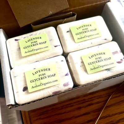 Avalon Organics Bar Soap 24 Pack Lavender Pure Glycerin Soap | eBay