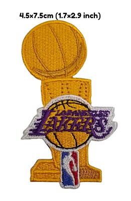 NBA Los Angeles Lakers Logo Patch sport Embroidery ,Iron ,Sewing on ...