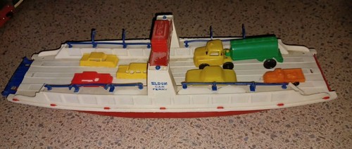Vintage Plastic 1960s Eldon Car Ferry No. 915 with Cars NICE CONDITION ...