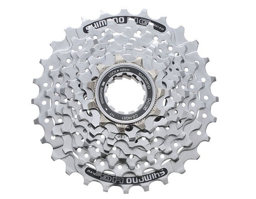 SHIMANO Zahnkranz Kassette 8 Fach Fahrrad RITZEL CS-HG-51 8-FACH 11-28 ...