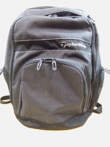 TaylorMade Golf Black Gray Performance 5 Zippered Pocket Laptop ...
