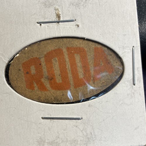 COAL MINE SCATTER TAG TRADE NAME "RODA" USED BY STONEGA COAL CO ...