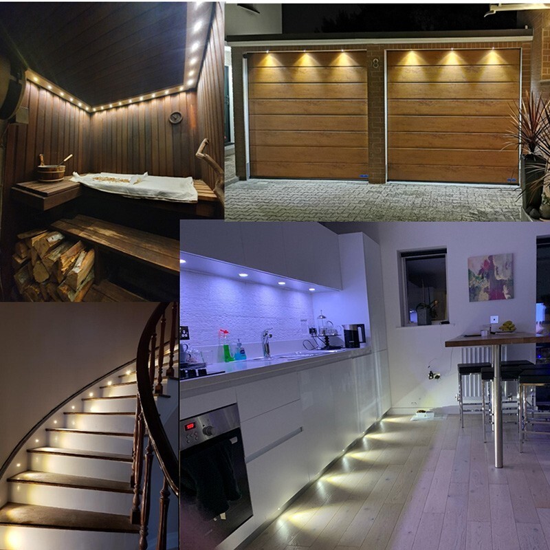 12V Dimmable Mini LED 1W Small Spot Light Spotlight 15mm Recessed ...