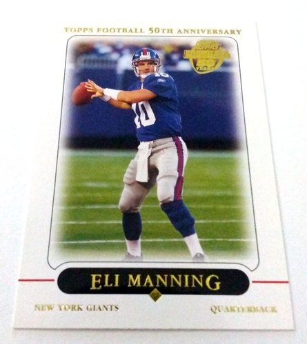 2005 Topps Football Eli Manning #9 Future HOF Factory Set Break NM-MT ...