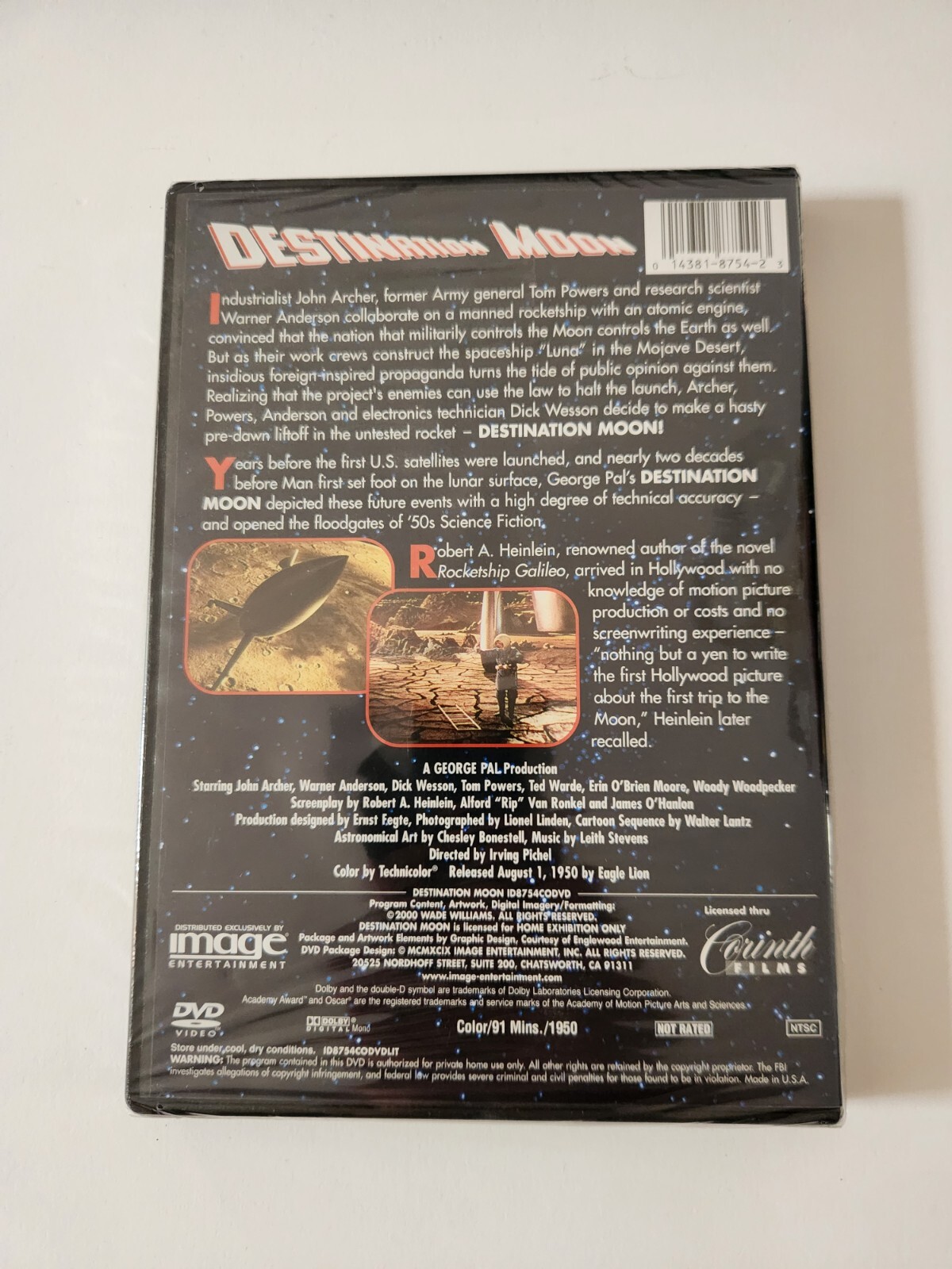 Destination Moon (DVD, 2000) for sale online | eBay