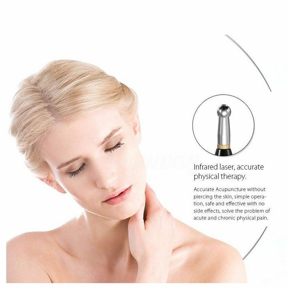 Laser Acupuncture Pen Trigger Pain Point Tension Release 2 Heads | eBay