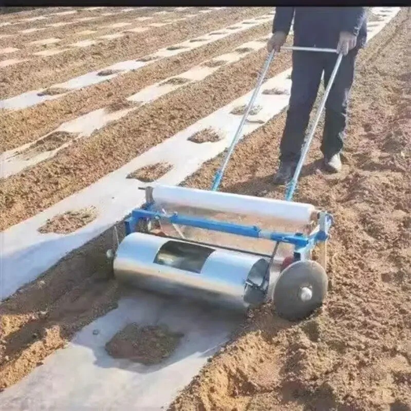Roller Mulch Machine Micro Agricultural Film Laying Machine Mulch ...