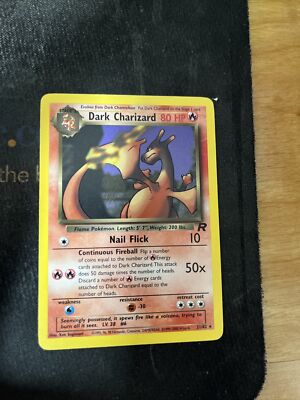 Pokemon Card Dark Charizard 21/82 Rare Team Rocket Non Holo WOTC | eBay