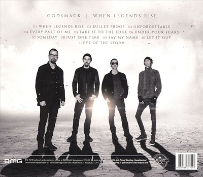GODSMACK WHEN LEGENDS RISE NEW CD 4050538377293| eBay