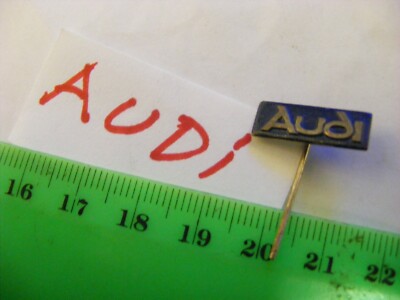 AUDI pin badge,plated,vintage.(F). | eBay Australia