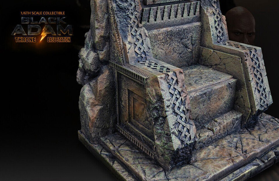 Black Adam Throne 1:6 Scale Resin Throne Base Model for 12in. Figure ...