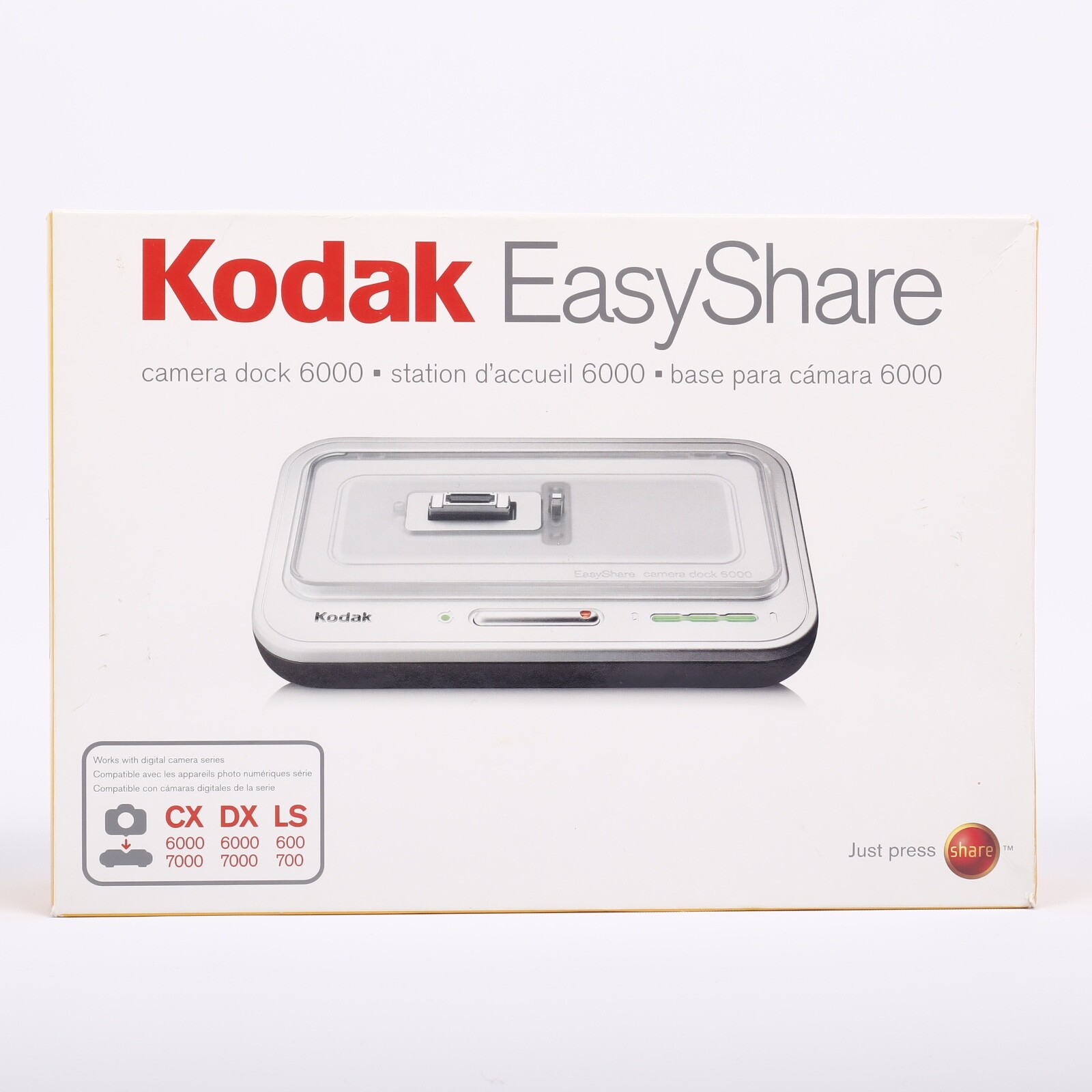 NOS Kodak EasyShare Camera Dock 6000 For CX DX LS Series Digital ...