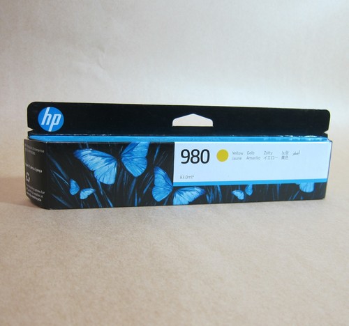 [1952*] HP 980 (D8J09A) YELLOW INK ( RRP $190 ) | eBay