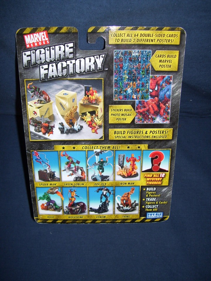 Marvel Figure Factory Build A Figure Mystery Figure Series One Grey ...