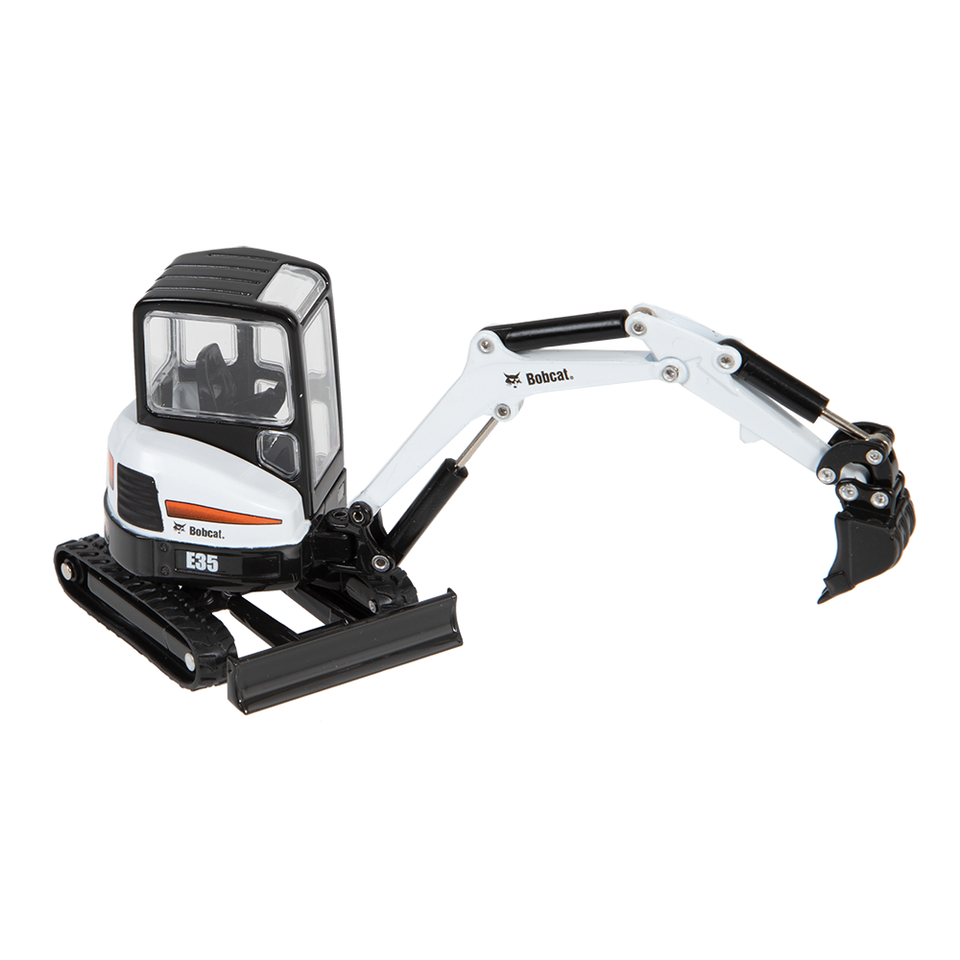 Bobcat E35 Mini Excavator - Norscot 1:50 Scale Diecast Model #6989131 ...